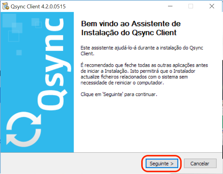 Instalando e configurando o QSync no Windows - Base de Conhecimento - Elite Provedor